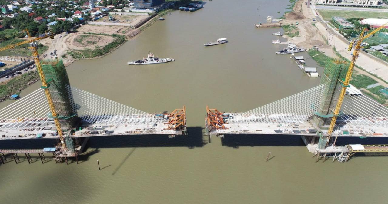 Koh Pich-Koh Norea Bridge Construction to Complete in November ...