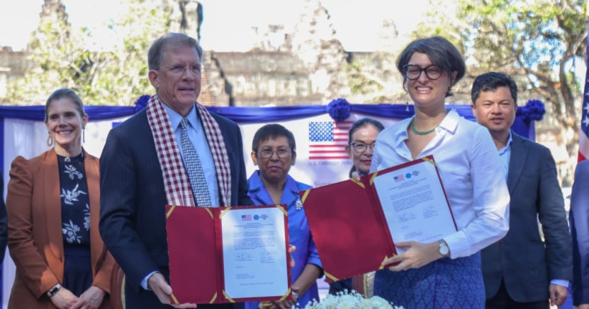 ស្ថានទូតអាម៉េរិក និងអង្គការ World Monument Fund ...