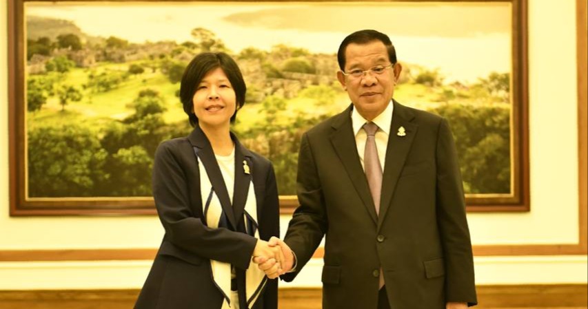 Senate President Receives New Canadian Ambassador - ក្រសួងព័ត៌មាន