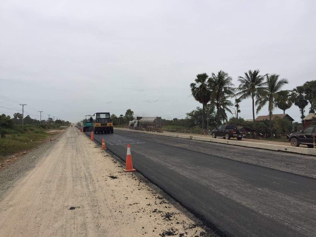 National Road 5 Rehabilitation 43 Percent Completed - ក្រសួងព័ត៌មាន
