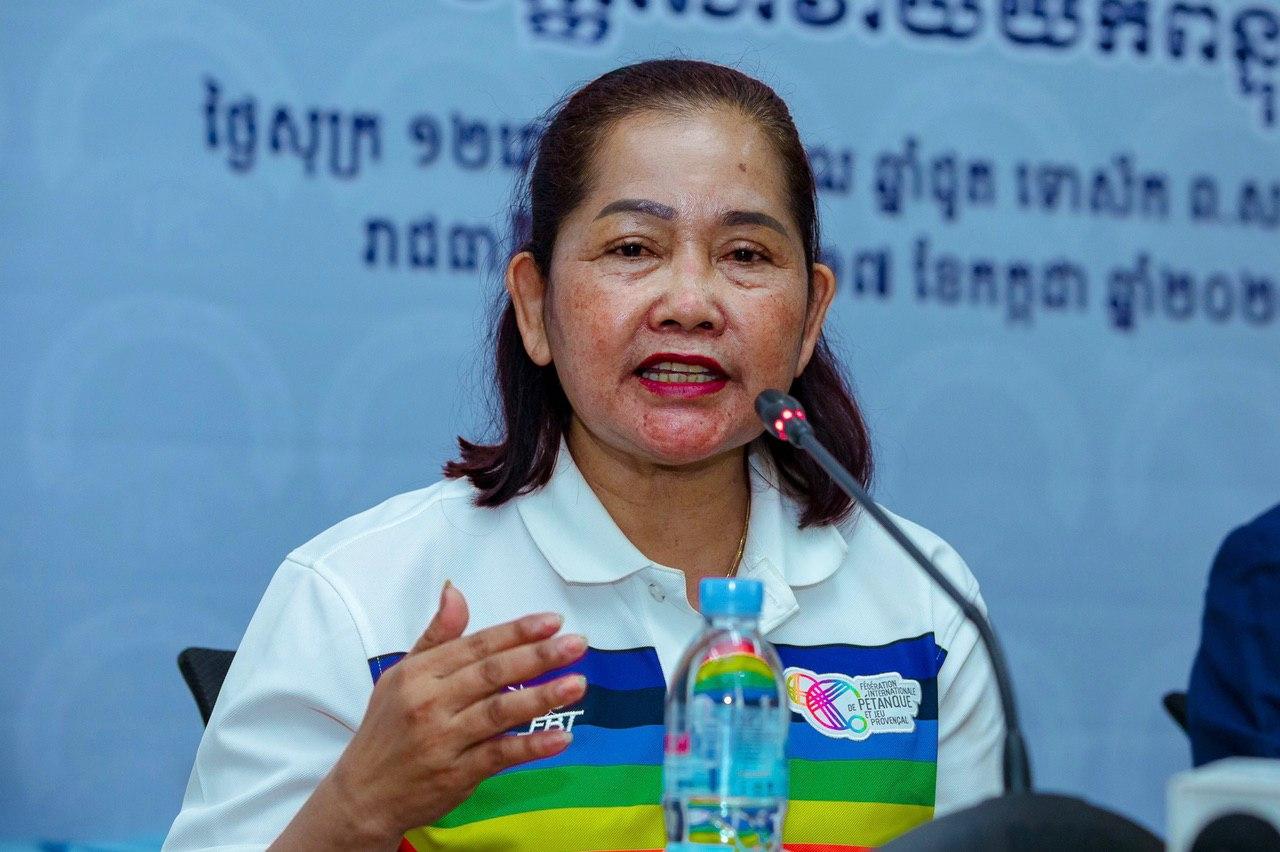 Cambodian Petanque Hero Ms. Ke Leng Symbolised as Living Sports ...