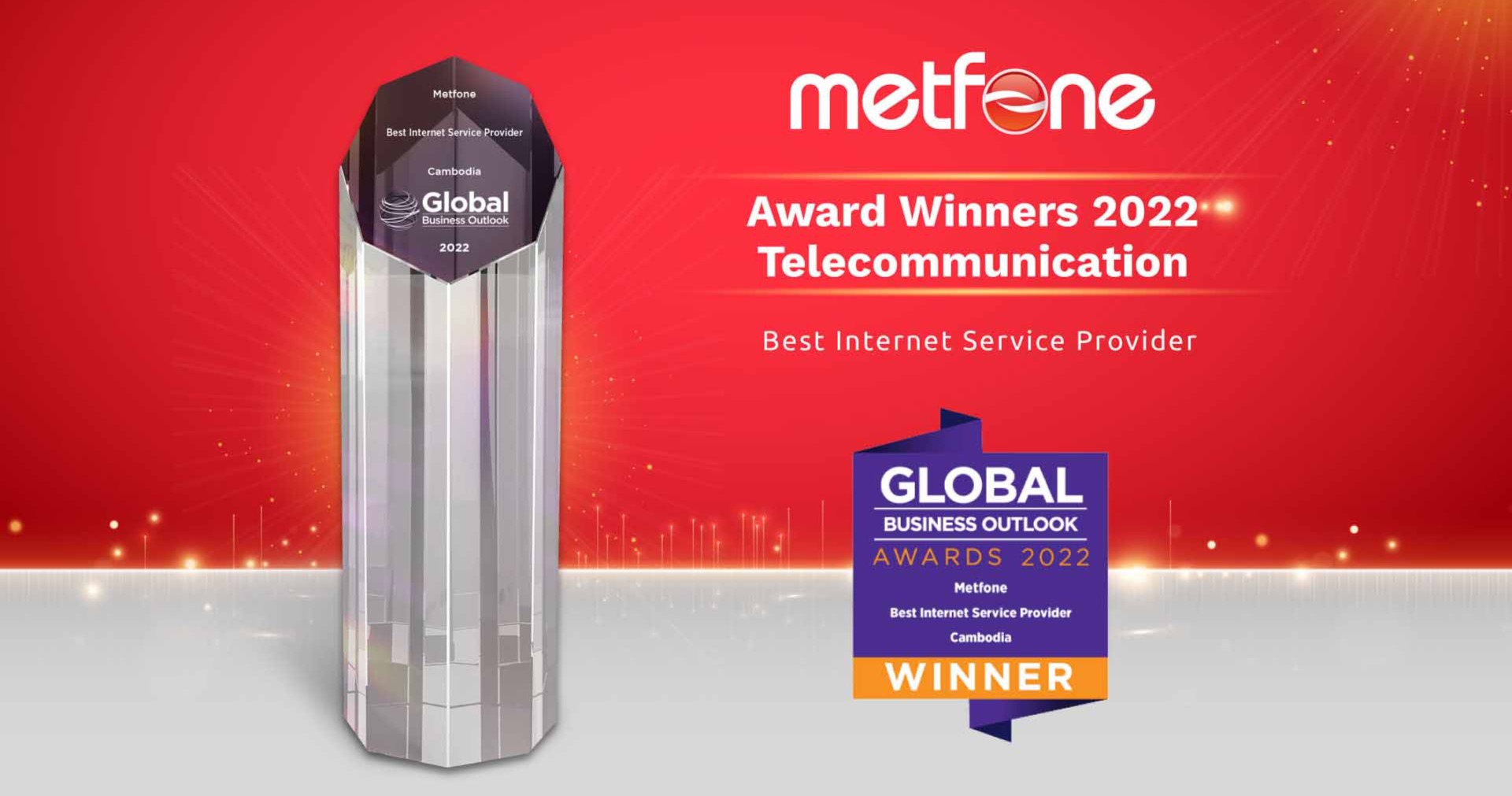 Metfone received the award "Best Internet Service Provider in Cambodia ...